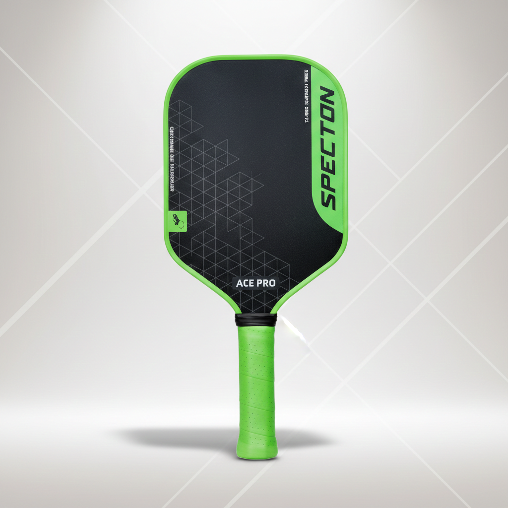 Buy Specton ACE Pro Green 16mm Pickleball Paddle in India | Control Model