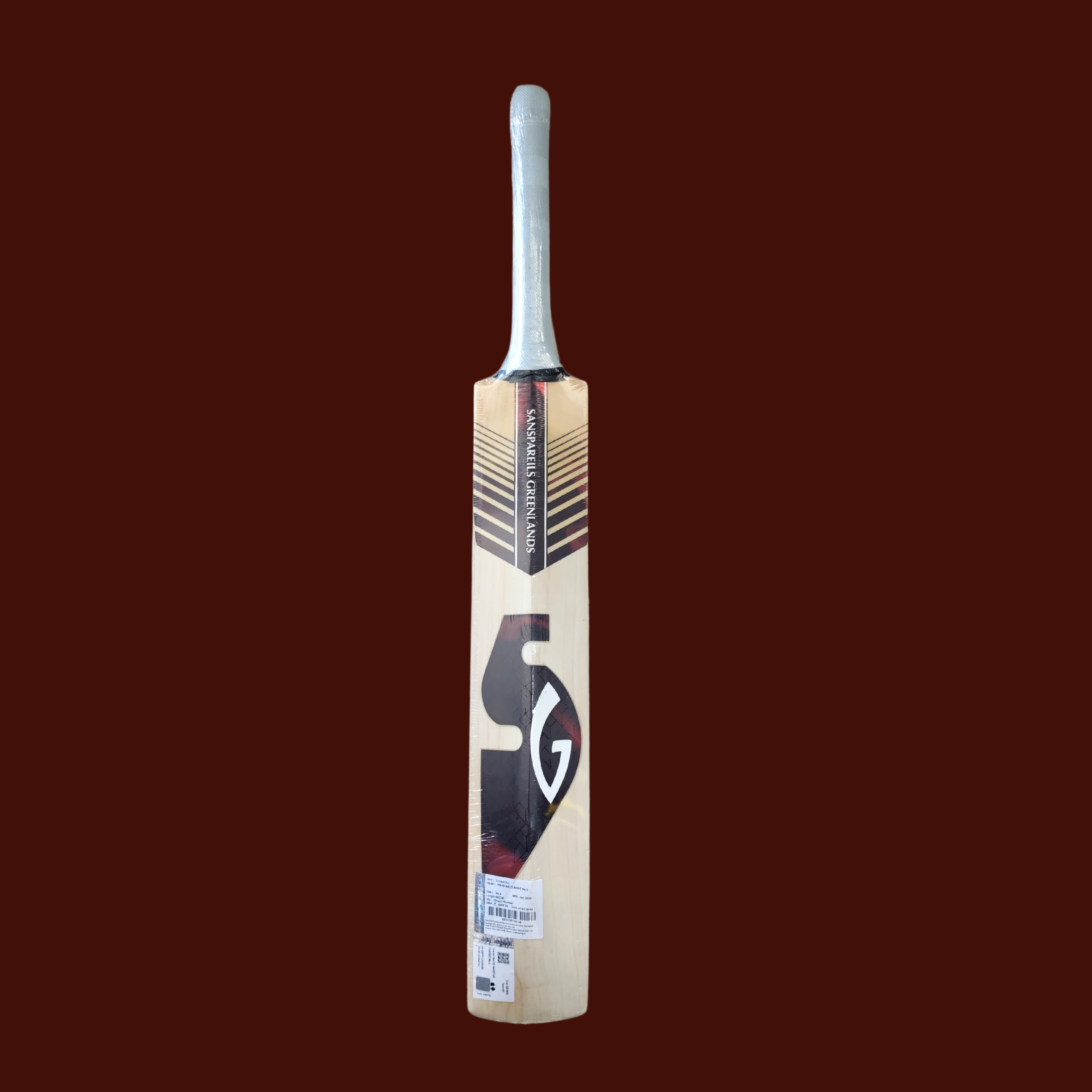 SG Maxstar Classic No.6 English Willow Bat | Thick Edges & Smooth Pick-Up